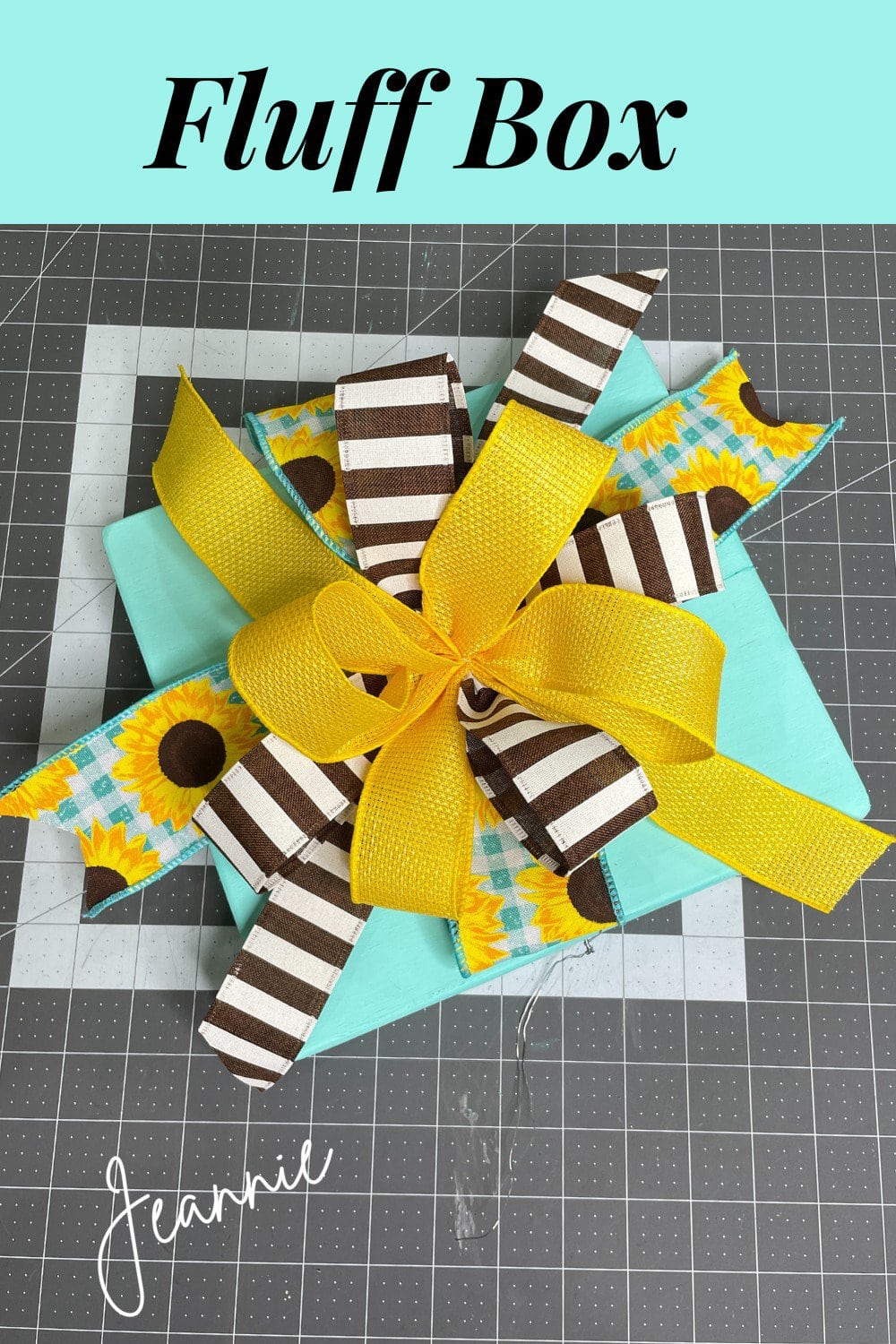 How to Make a Bow Fluffing Box | Jeannie Pence