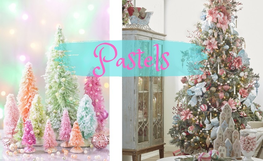 Christmas Trees - Pastels | Jeannie Pence