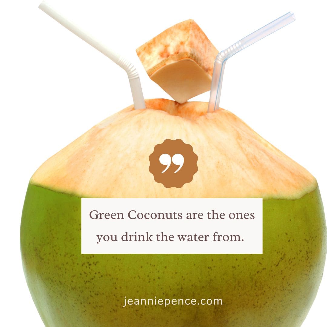 How to Grate Fresh Coconut | Jeannie Pence