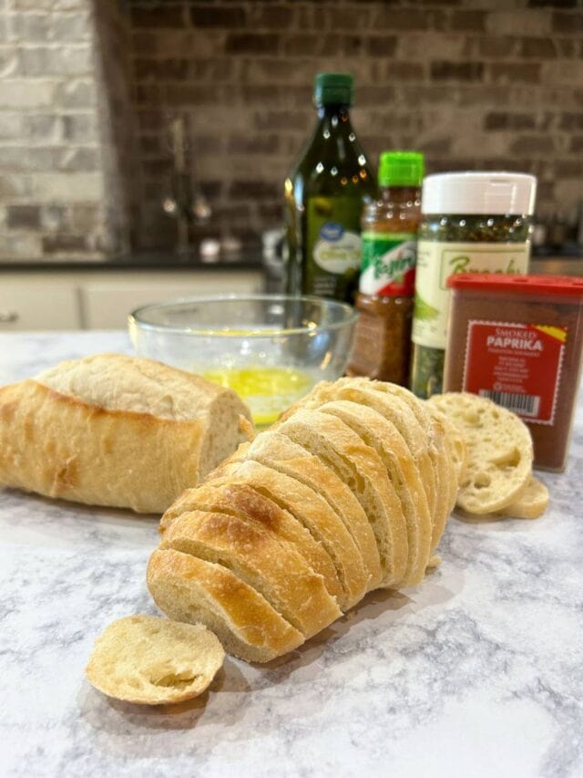 Crusty Crispy Bread Slices | Jeannie Pence