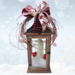 Quick DIY: Winter Lantern Topper | Jeannie Pence