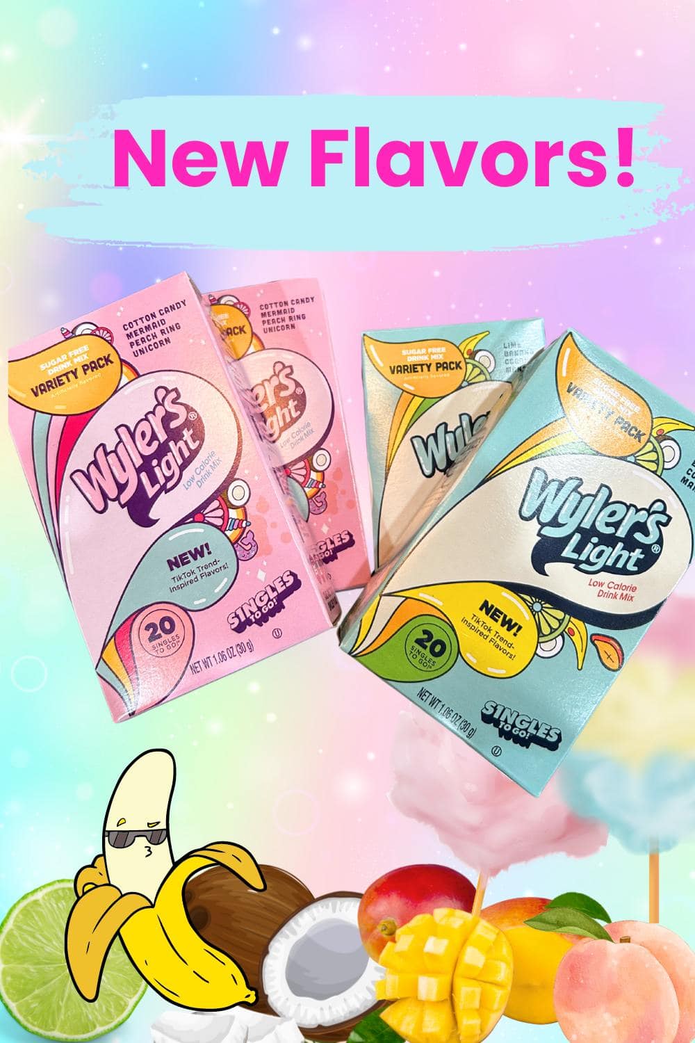 Holy Smokes Batman! Wyler's Light has 8 New Flavors! | Jeannie Pence