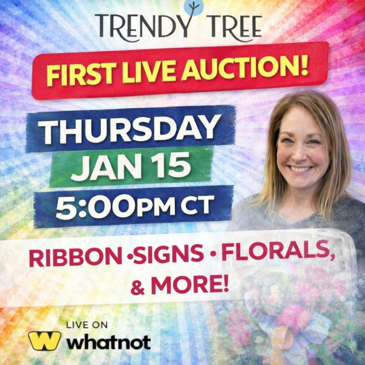 Trendy Tree Goes Live on Whatnot! | Jeannie Pence